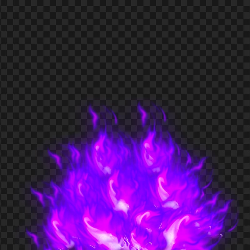 Download HD Purple Huge Fire Flames PNG | Citypng