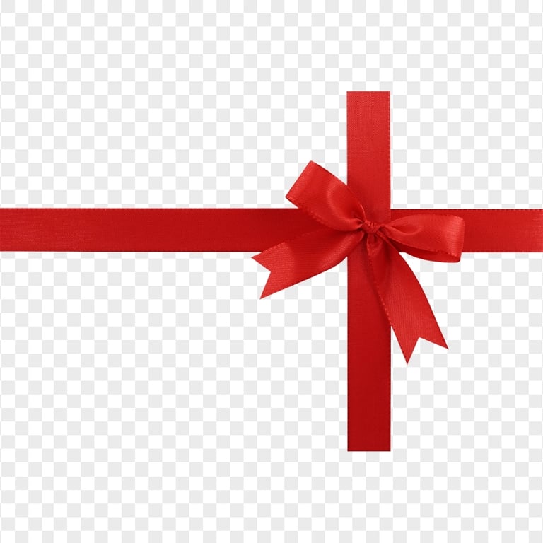 PNG Red Cross Ribbon Bow Gift | Citypng