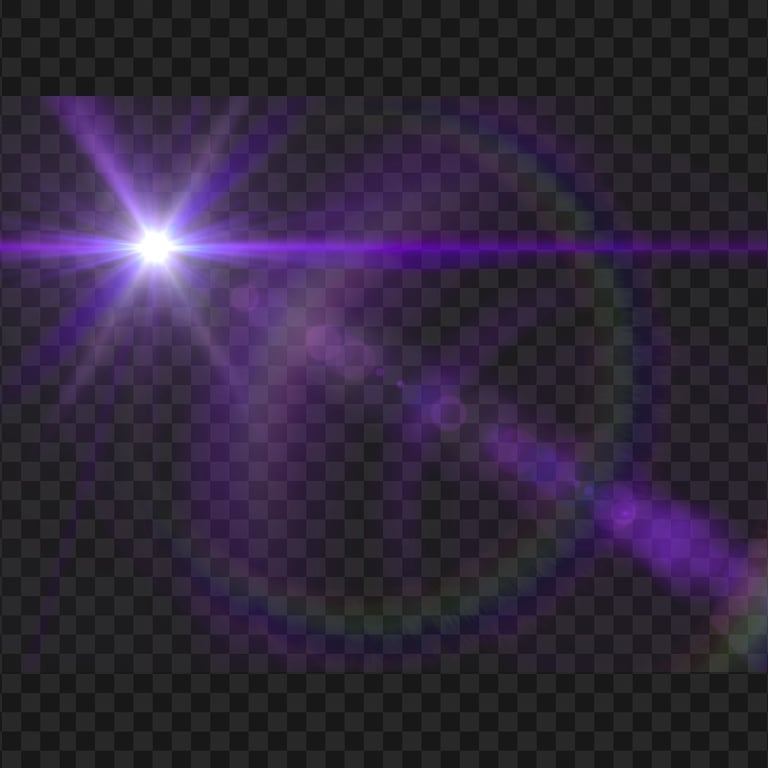 Purple Lens Flare Png