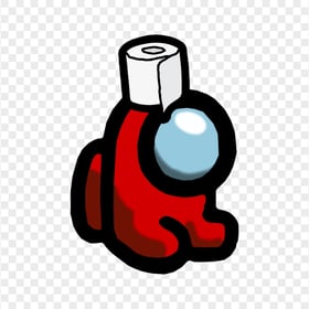 Red Among Us Character PNG | Citypng