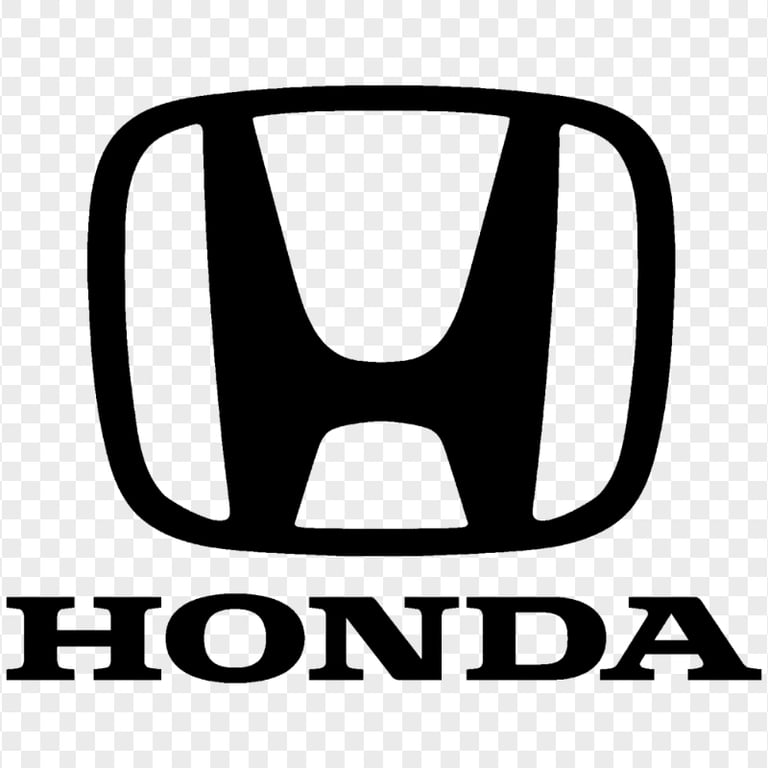 HD Honda Car Black Logo Transparent PNG | Citypng
