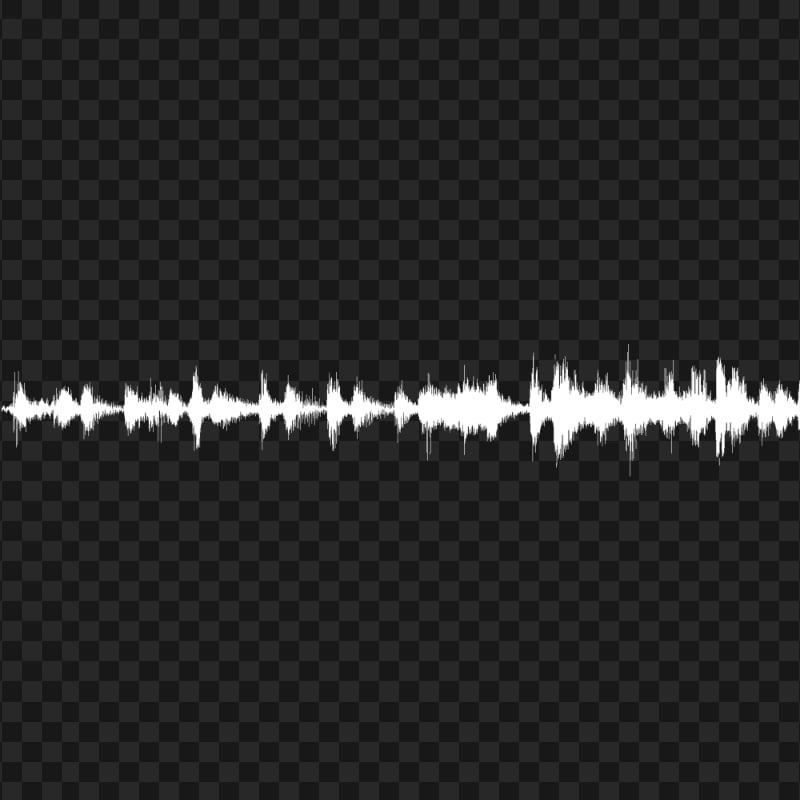Transparent HD White Music Wave Sound Waves Rhythm | Citypng