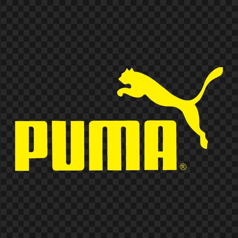 Transparent HD Puma Yellow Logo | Citypng