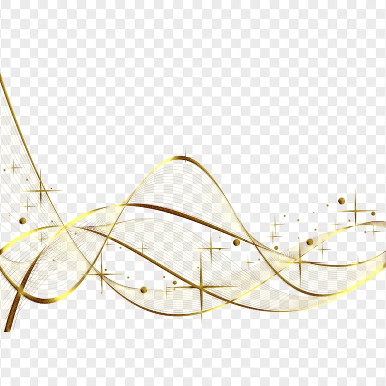 HD Brown Golden Abstract Lines PNG | Citypng