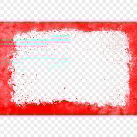 Download Red Watercolor Square Frame PNG | Citypng