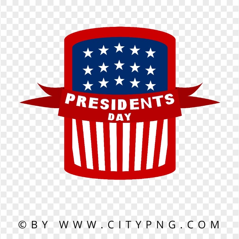 Presidents Day Logo Label Design HD PNG | Citypng