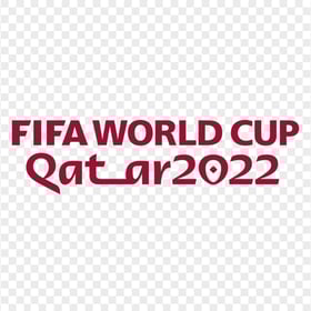 FREE Fifa World Cup Qatar 2022 Black Text Logo PNG | Citypng