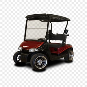 Red Club Car Front View Buggy Golf Cart | Citypng