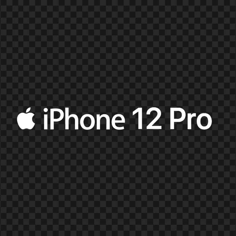White Apple iPhone 12 Pro Logo | Citypng