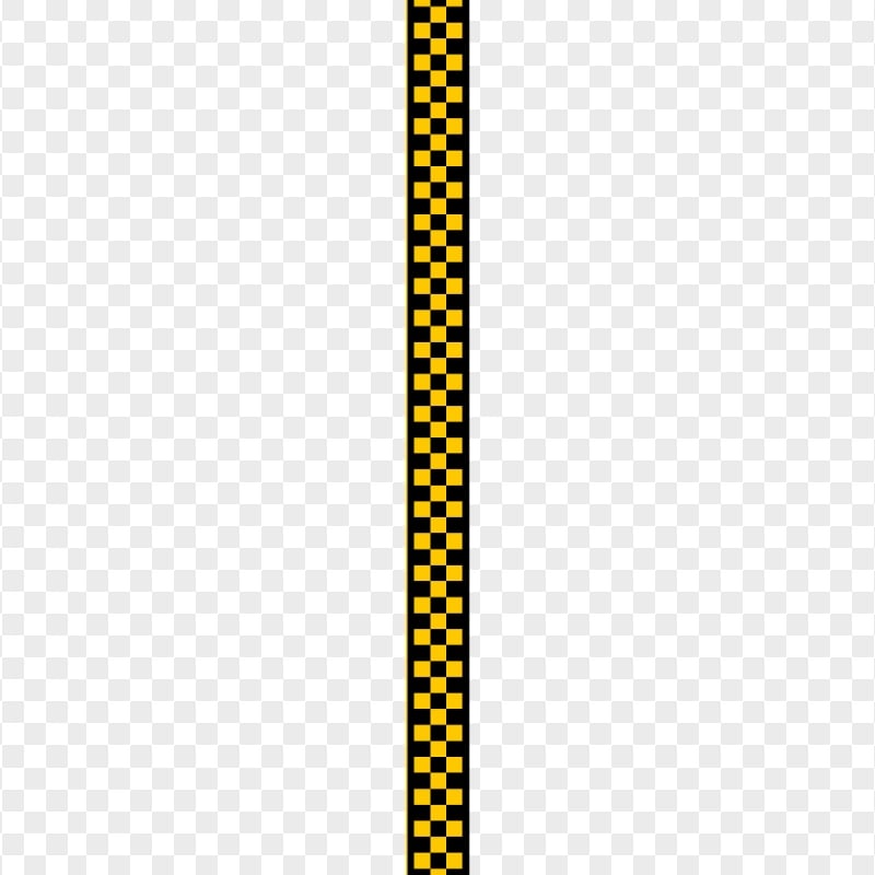 Taxi Cab Pattern Checker Border Image PNG | Citypng