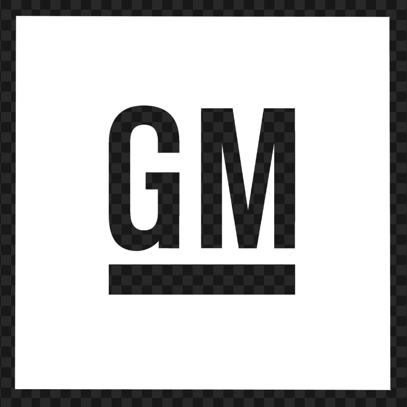 General Motors GM White Logo Image PNG | Citypng