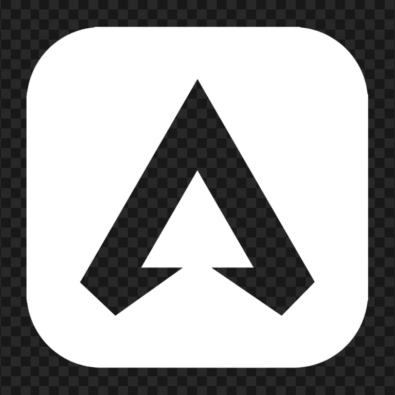 HD Square White Apex Legends Logo Icon PNG | Citypng
