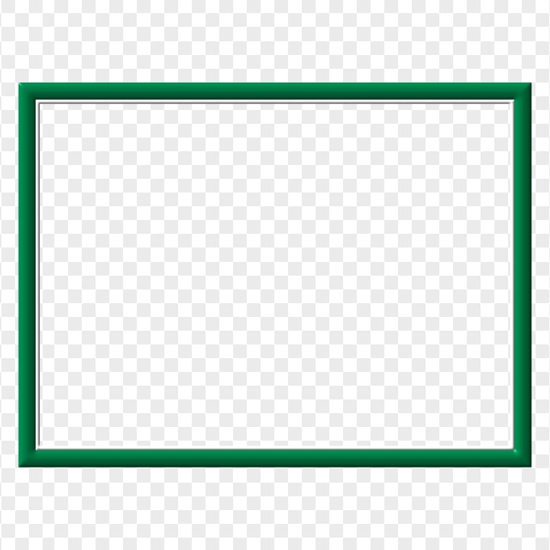Rectangle Green Wood Frame Transparent Background | Citypng