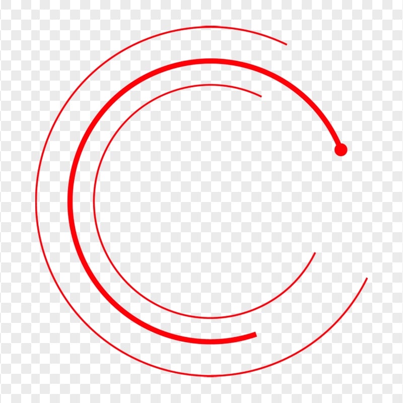 Creative Swirl Red Circle PNG Image | Citypng
