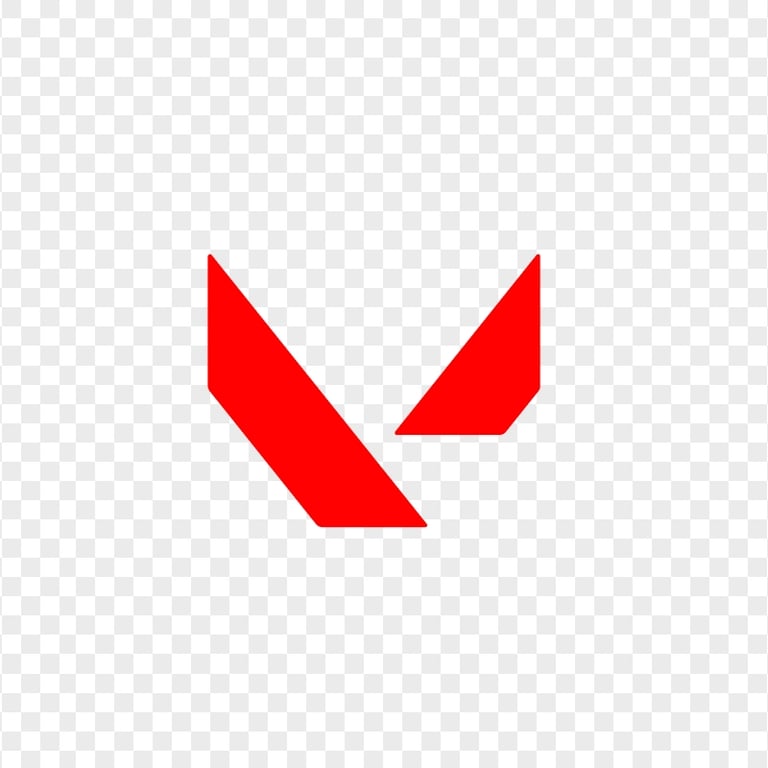 HD Valorant Red Symbol Icon Sign Logo PNG | Citypng