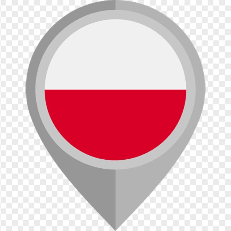 Poland Map Pin Flag icon PNG | Citypng