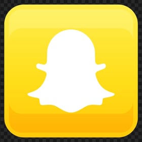 HD Creative Square Snapchat App Icon Logo PNG Image | Citypng