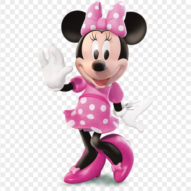 HD Minnie Mouse 3D Illustration Character PNG | Citypng