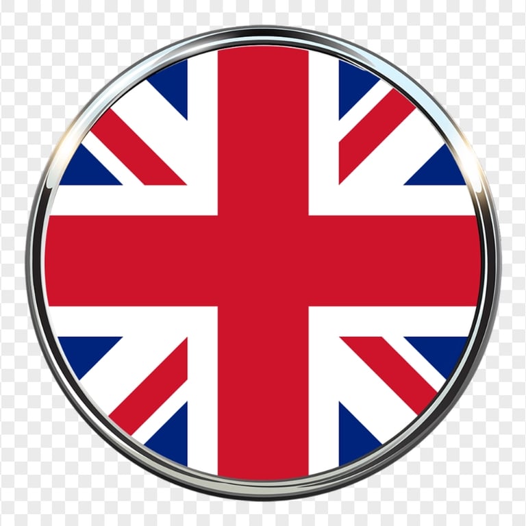 United Kingdom England Uk Round Flag Icon FREE PNG | Citypng
