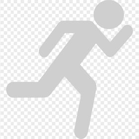 HD Red Stickman Silhouette Running PNG | Citypng