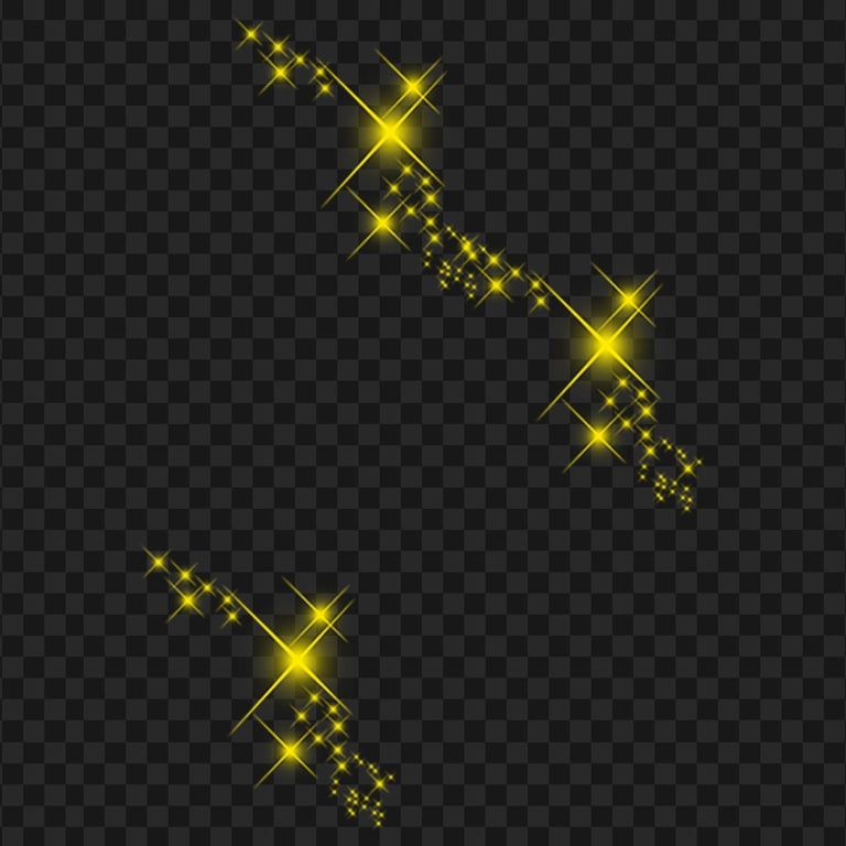 Yellow Magic Effect PNG | Citypng