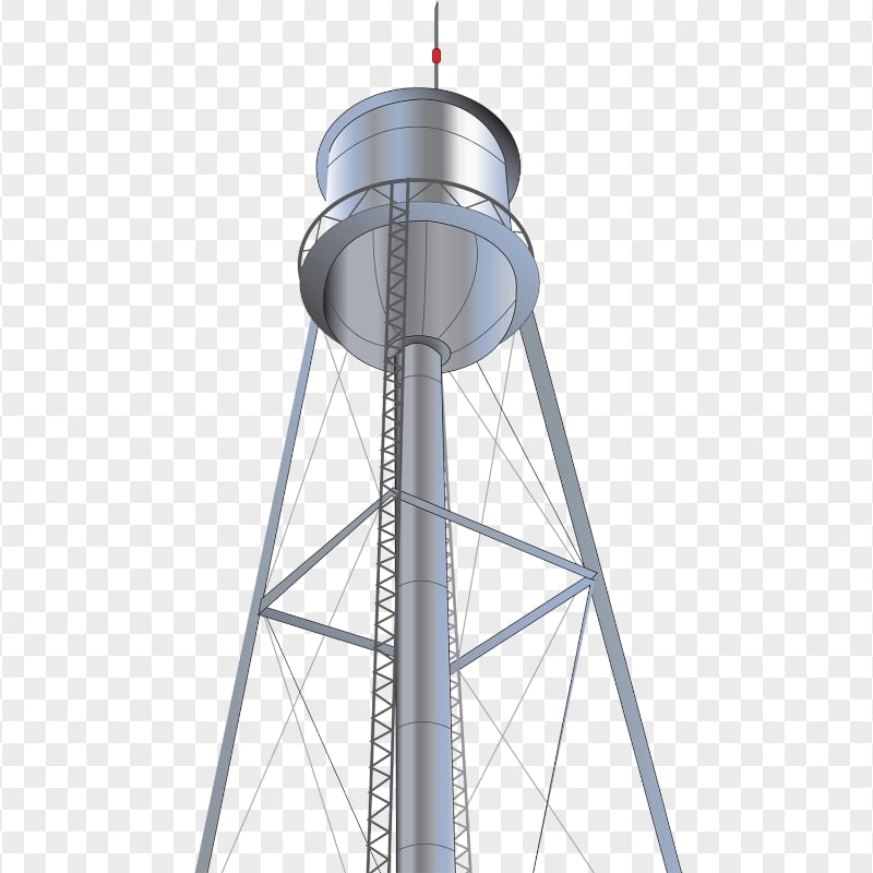 HD Cartoon Water Tower PNG | Citypng