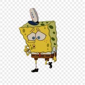 Spongebob Thinking