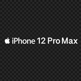Black Apple iPhone 12 Pro Max Logo | Citypng