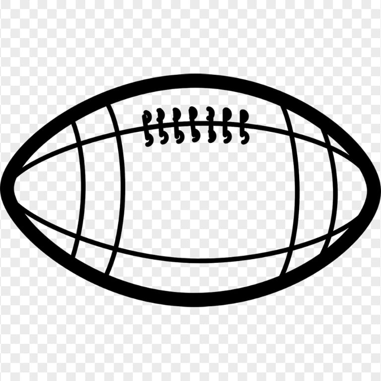 Rugby Ball Icon Transparent Background | Citypng