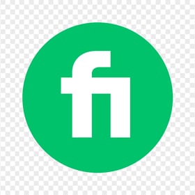Fiverr Round White Logo Icon | Citypng