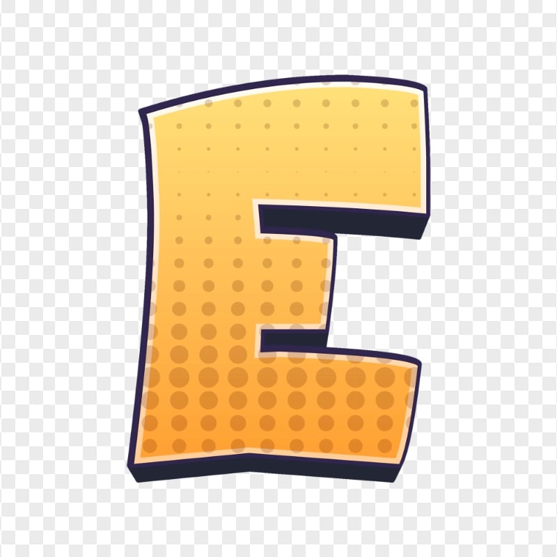 PNG Comic E Letter Alphabet Cartoon | Citypng