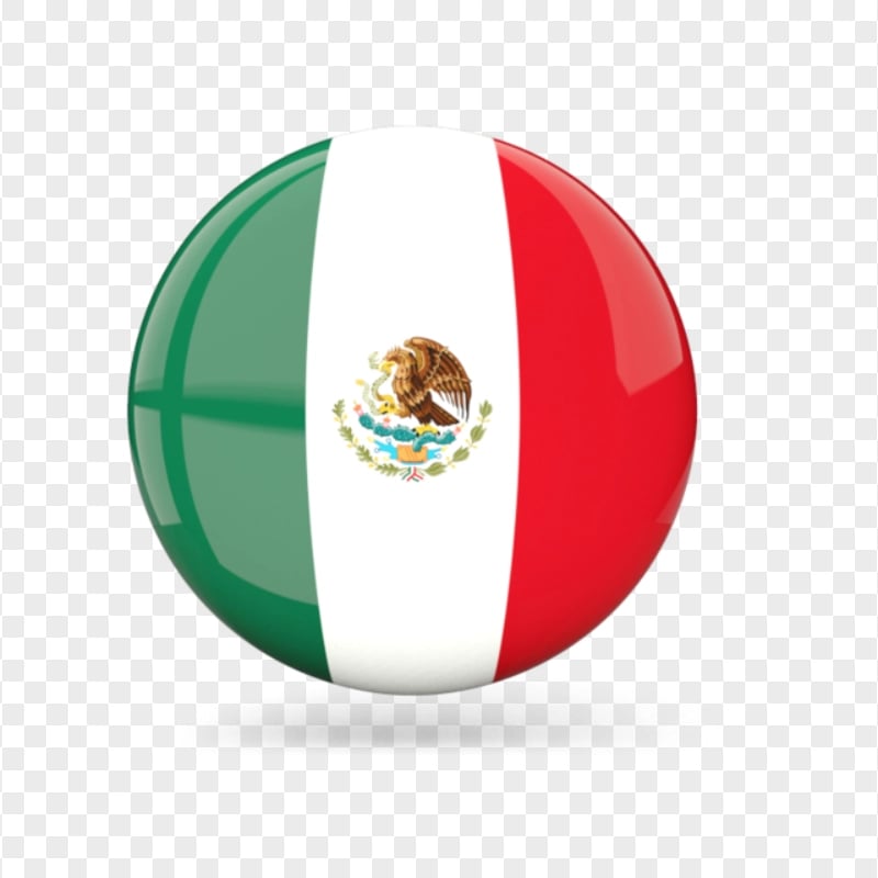 Mexico Flag Sphere Icon PNG | Citypng