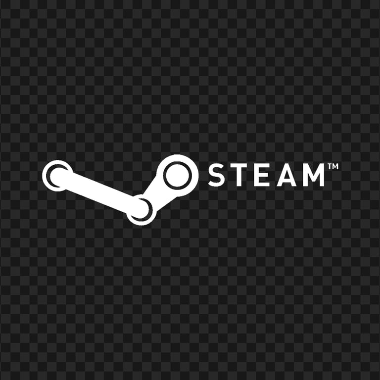 Steam White Logo HD PNG | Citypng