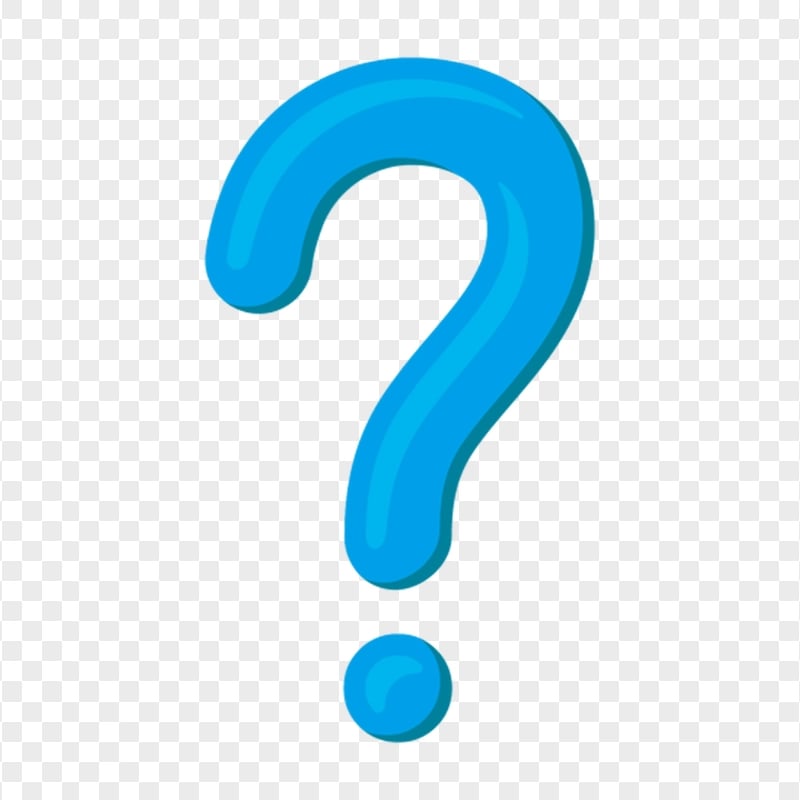 HD Vector Blue Question Mark Logo Icon Symbol PNG | Citypng