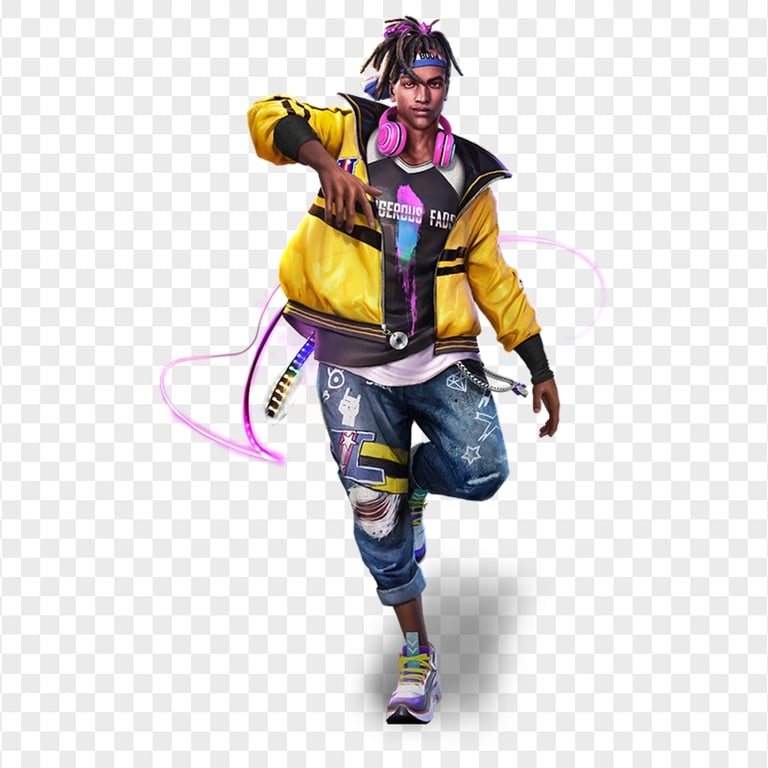HD D-bee Free Fire FF Male Character PNG | Citypng