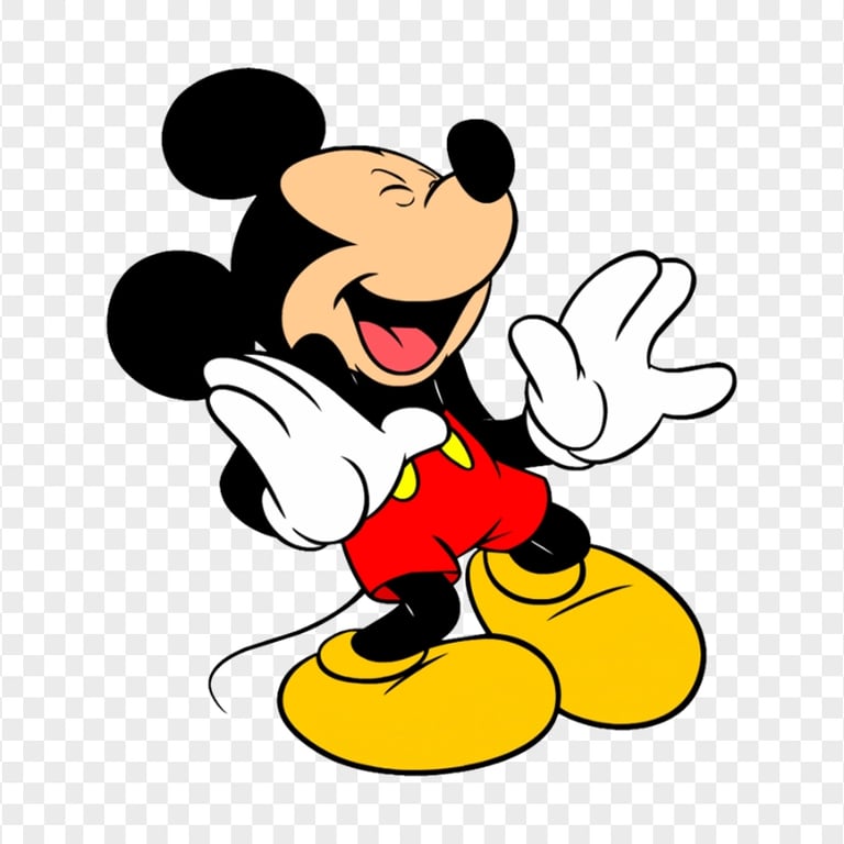 Mickey Mouse Laughing PNG | Citypng