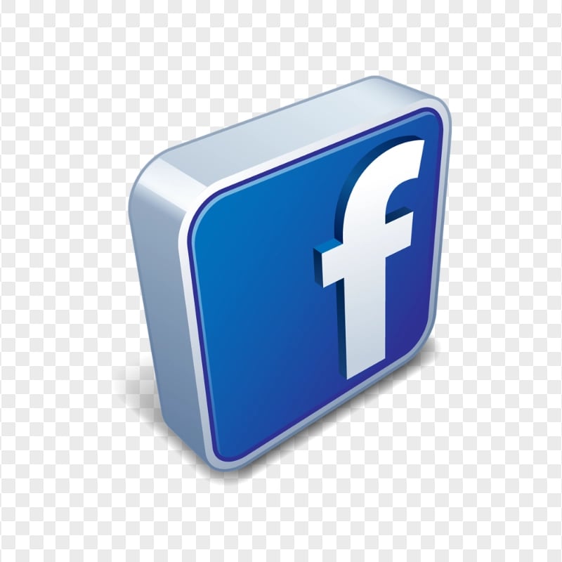 3D Square Facebook Fb Logo Icon Social Media | Citypng