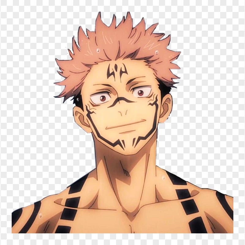HD Sukuna Jujutsu Kaisen Anime PNG | Citypng