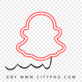 HD Blue Snapchat Neon Logo PNG | Citypng