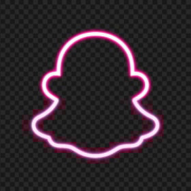 HD Blue Snapchat Neon Logo PNG | Citypng