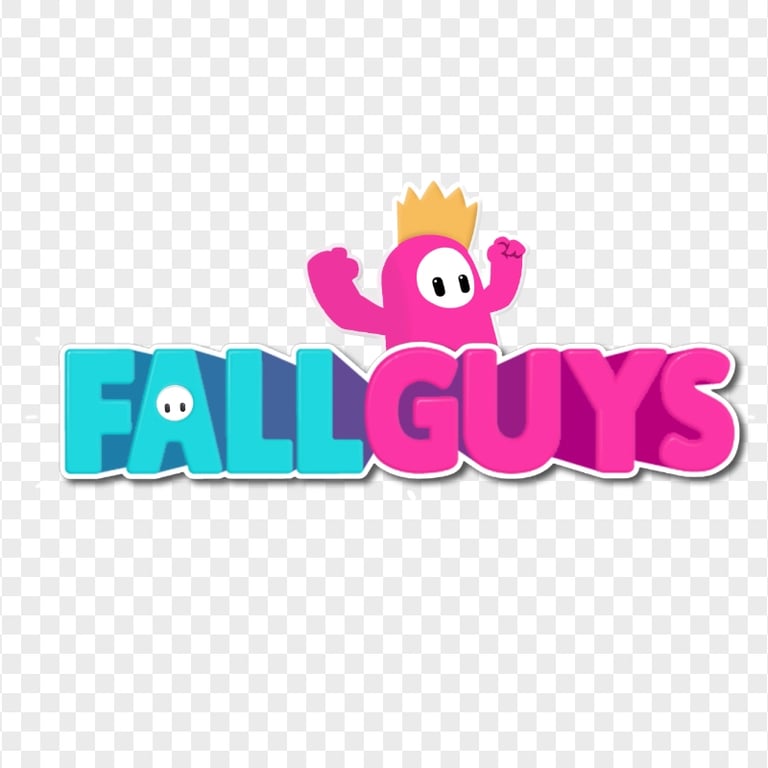 HD Fall Guys Horizontal Logo PNG | Citypng