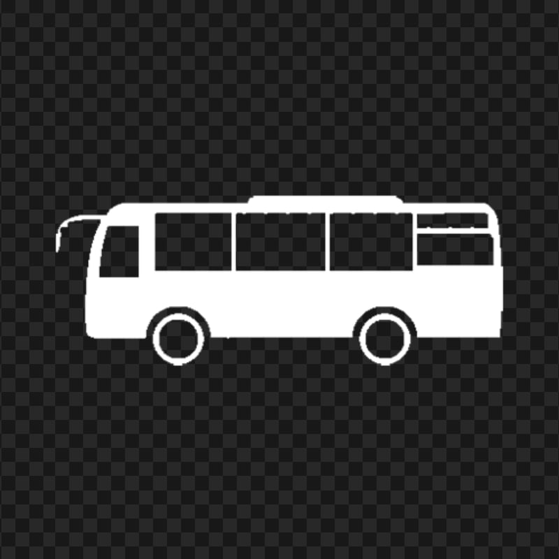 Bus Autocar Autobus White Icon PNG Image | Citypng