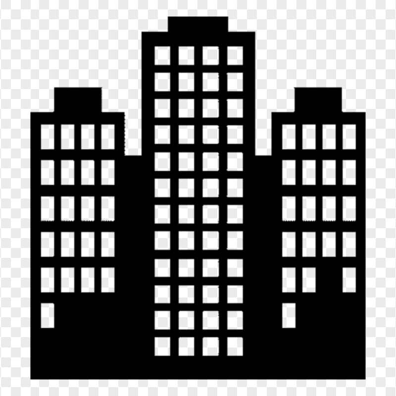 HD Skyscraper Building Black Icon Transparent PNG | Citypng