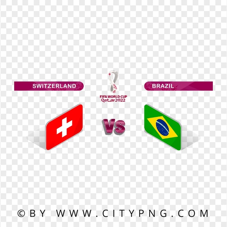 HD PNG Brazil Vs Switzerland Fifa World Cup 2022 | Citypng