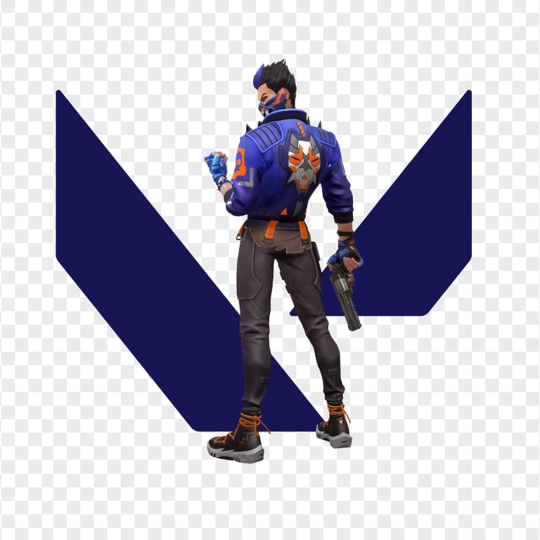 HD Yoru Agent With Valorant Logo Transparent PNG | Citypng
