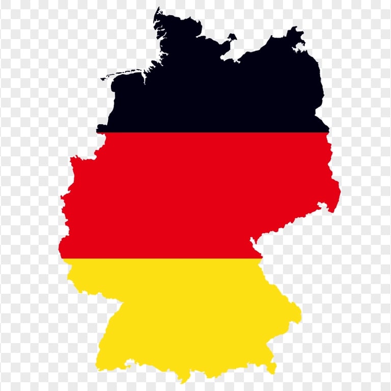 Germany Map Transparent Background | Citypng