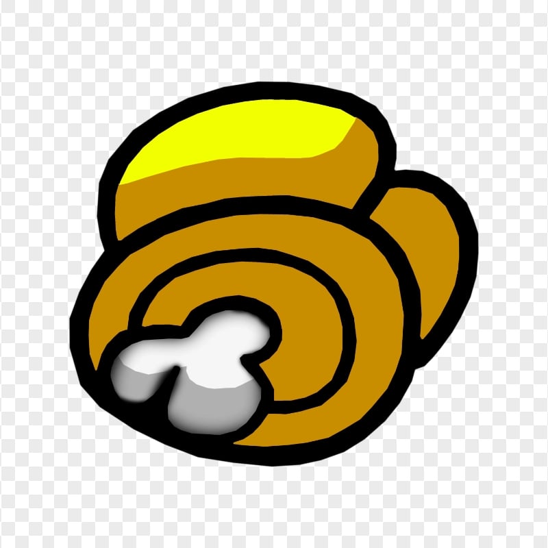 HD Yellow Among Us Crewmate Character Dead Body PNG | Citypng