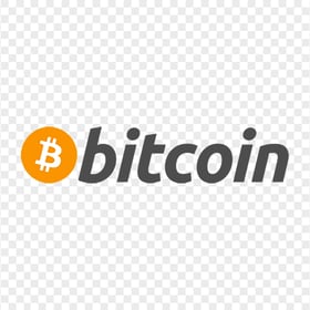 HD Gold BTC Bitcoin Text Logo PNG | Citypng