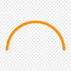 Half Semi Circle Blue Teal Border Frame PNG Image | Citypng