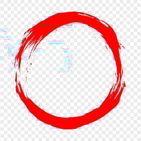 HD Red Outline Circle PNG | Citypng